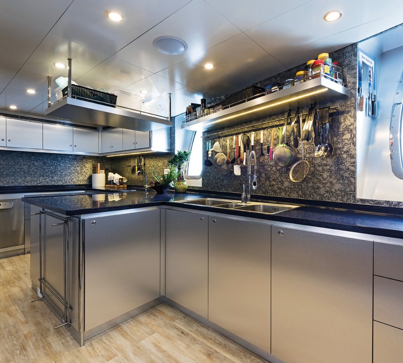 Galley Image Gallery - Galley - Galley Aboard Superyacht – Luxury Yacht ...